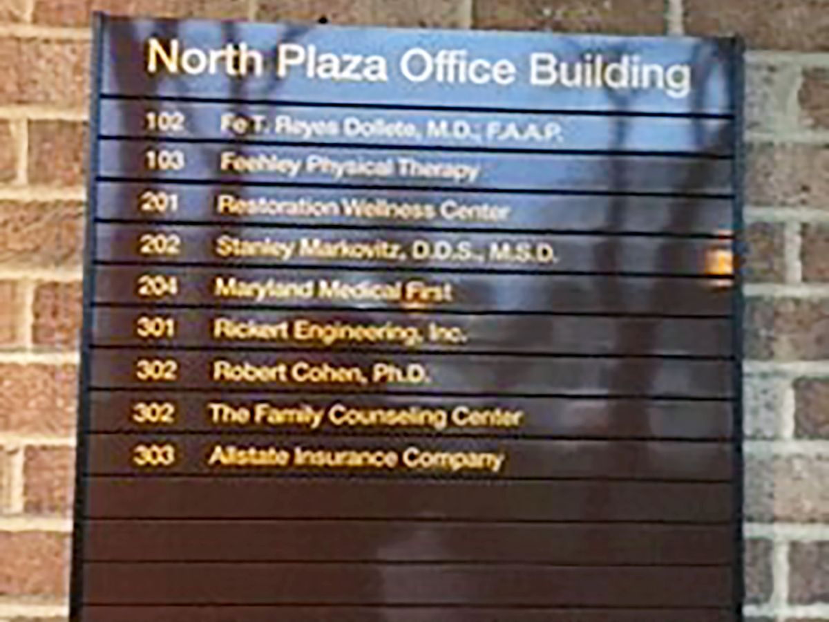 Directory & Wayfinding Signage -Boards & Lobby | Image360 Baltimore ...