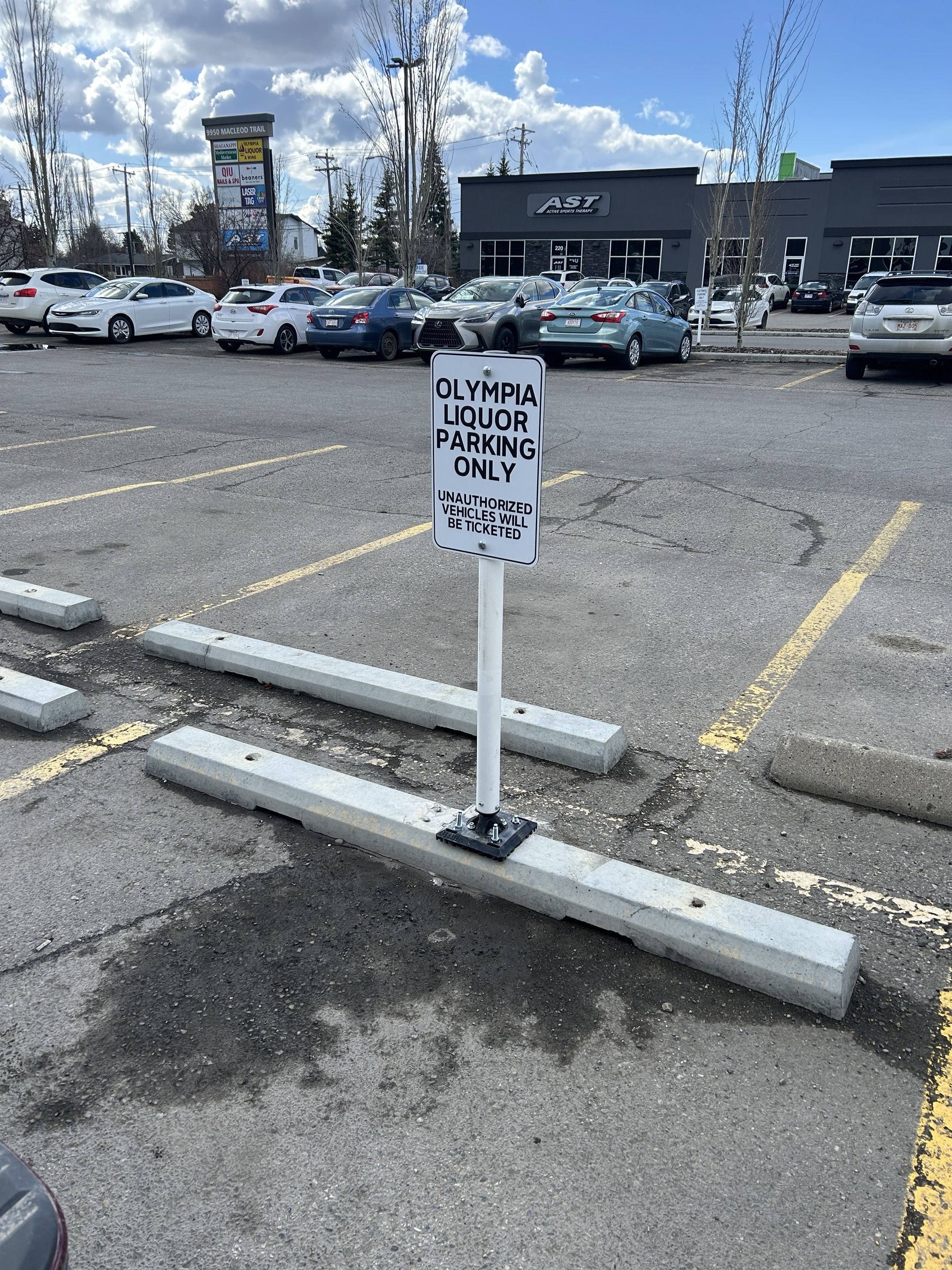 Parking Lot Signs | Image360 Calgary South