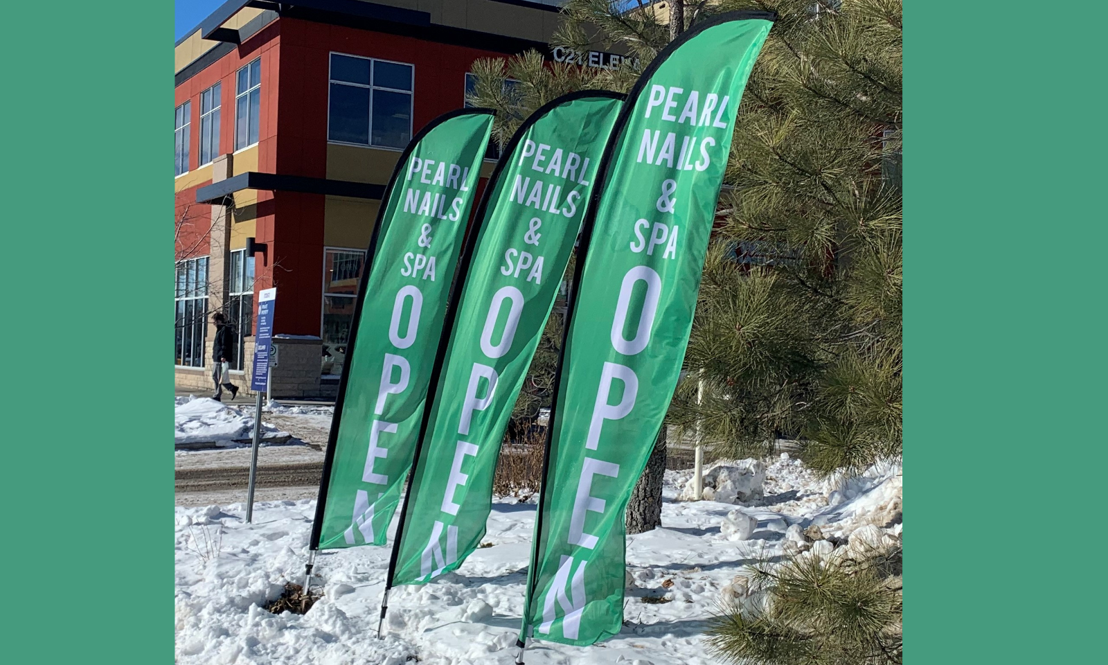 Feather Flags in Calgary | Image360