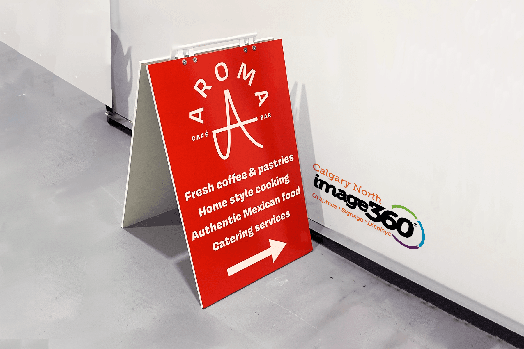 Custom A-Frame Signs - Sidewalk Signs | Image360 Calgary North