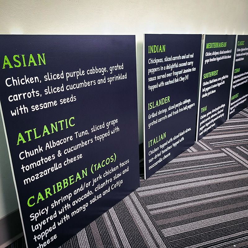 Menu Signs - Custom Menu Signs & Price Boards | Image360 Kansas City ...