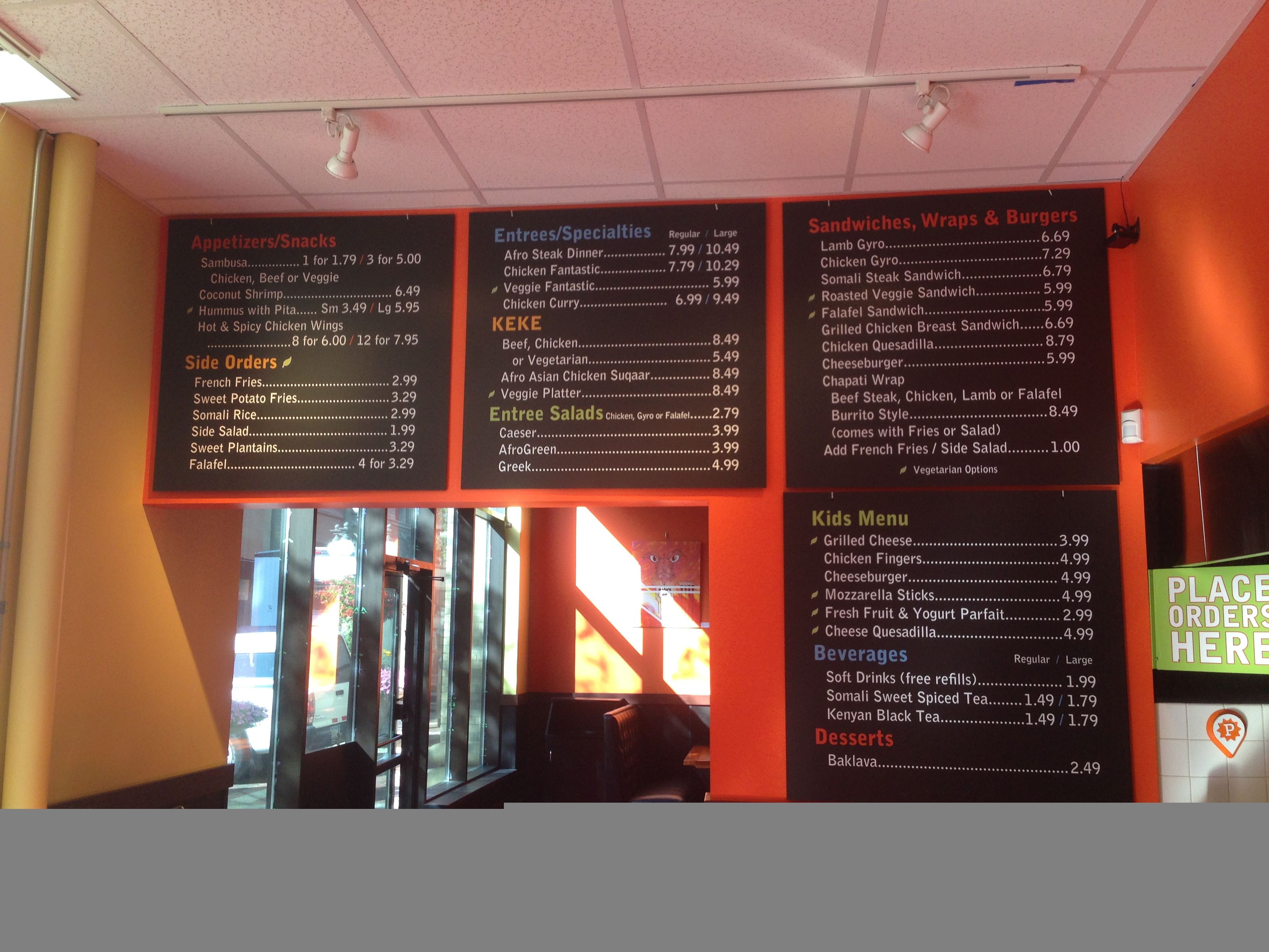 Menu Signs - Custom Menu Signs & Price Boards | Image360 St. Paul