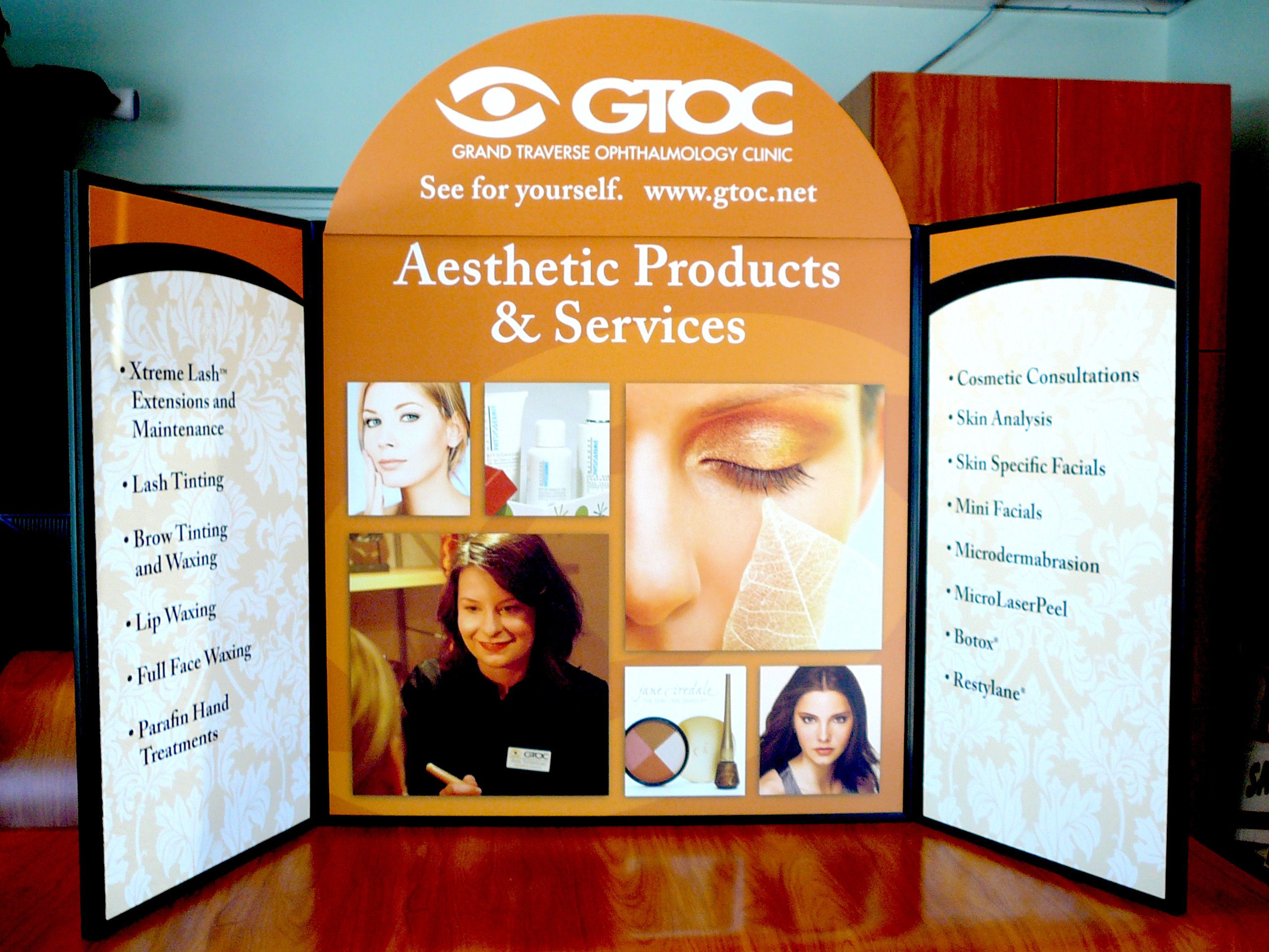 Tabletop Displays & Tabletop Banners in Traverse City, Suttons Bay ...