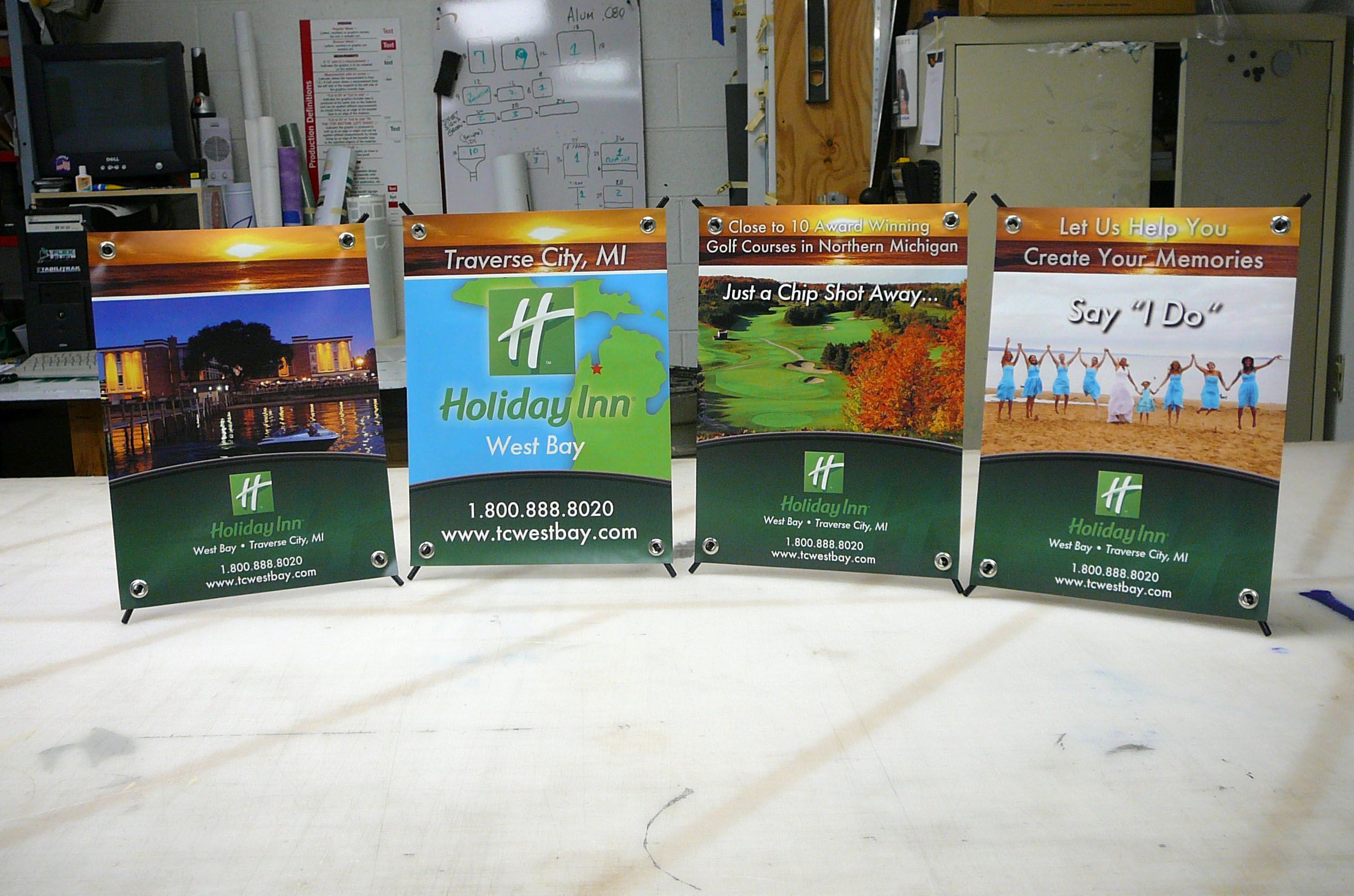 Tabletop Displays & Tabletop Banners in Traverse City, Suttons Bay ...