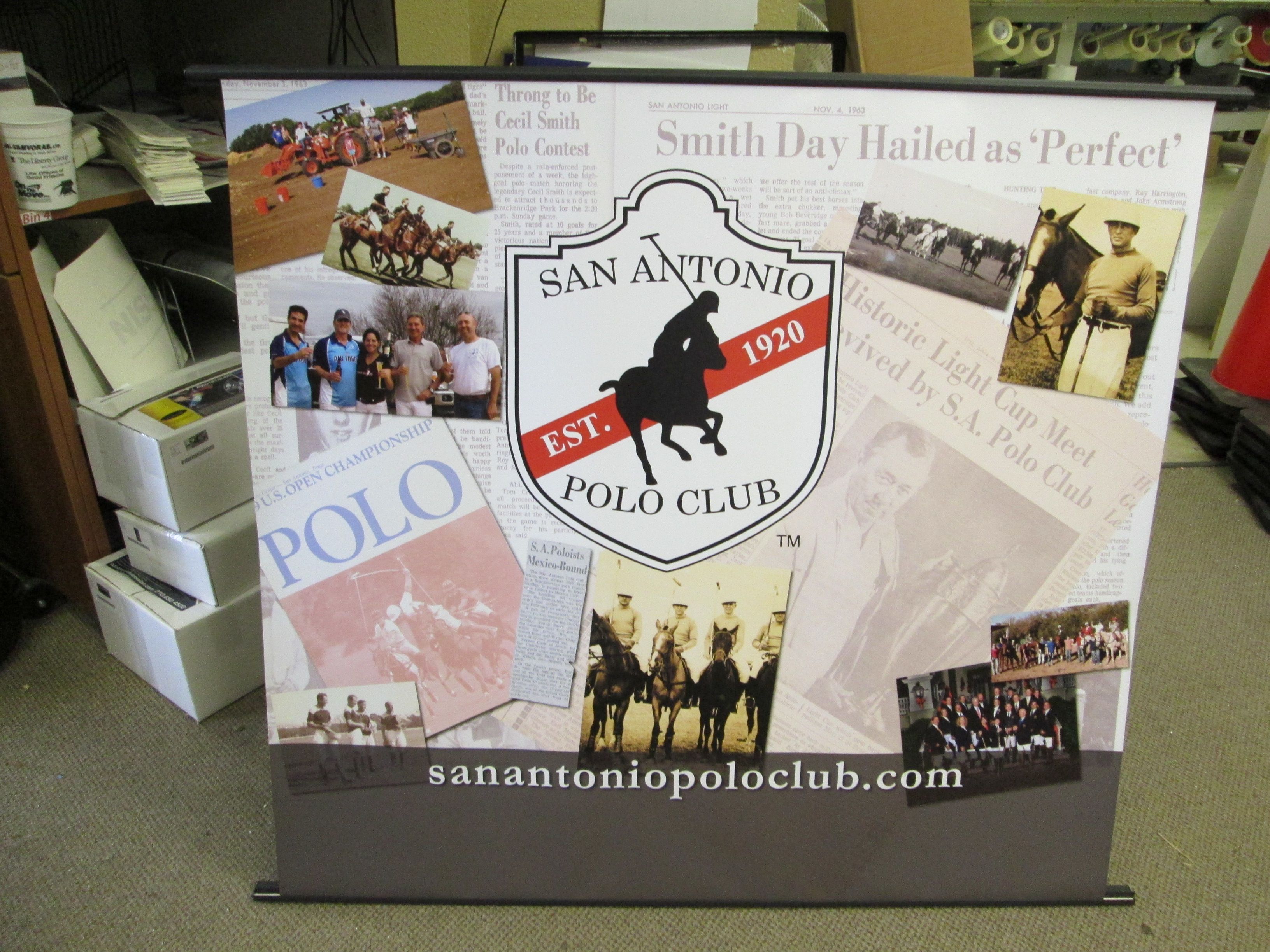 Table-Top Displays and Tabletop Banners in San Antonio, Boerne, Bexar ...